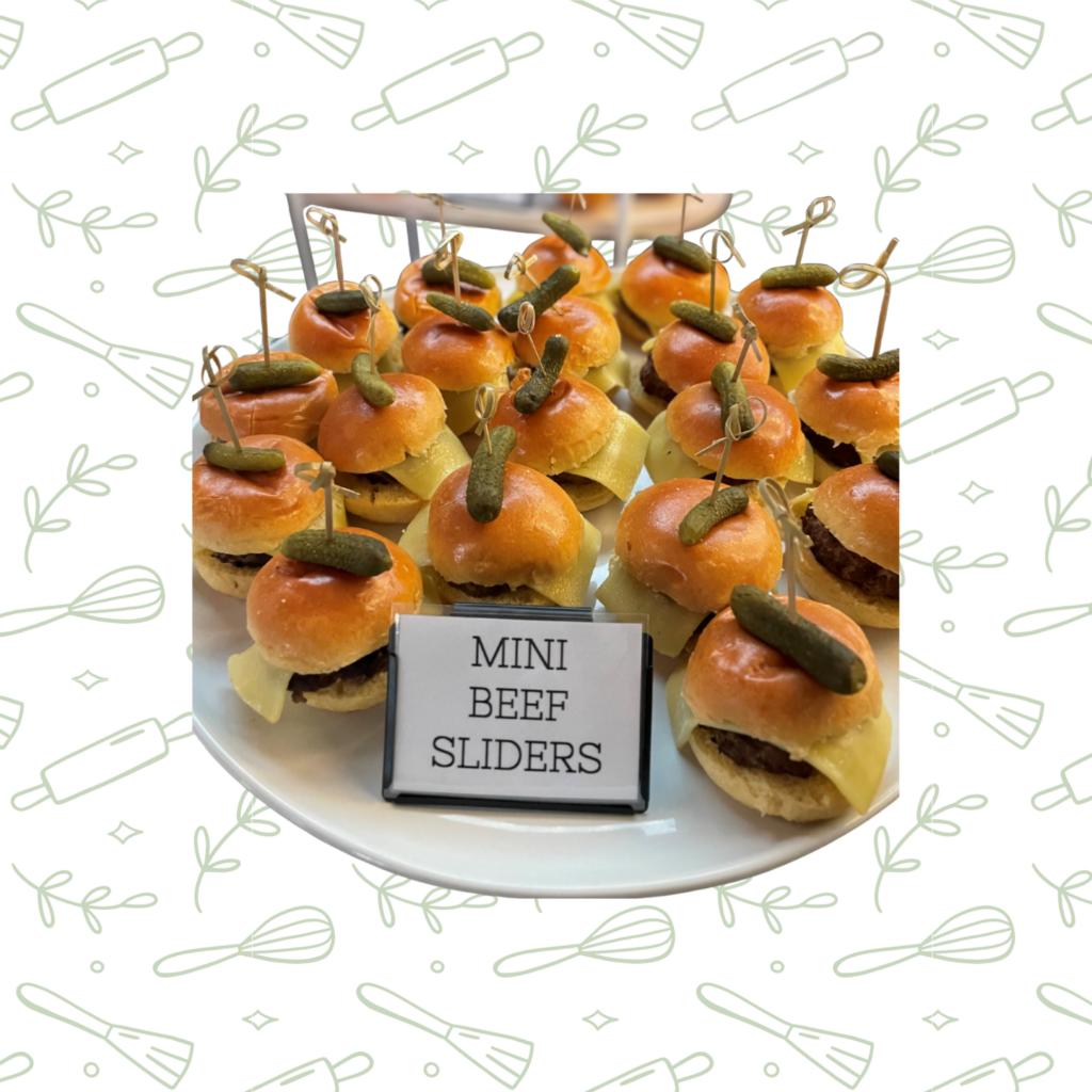 Beef Mini Sliders - AAL Catering