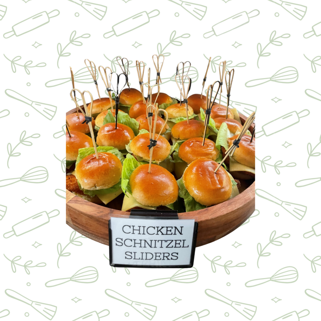 Chicken Schnitzel Sliders - AAL Catering